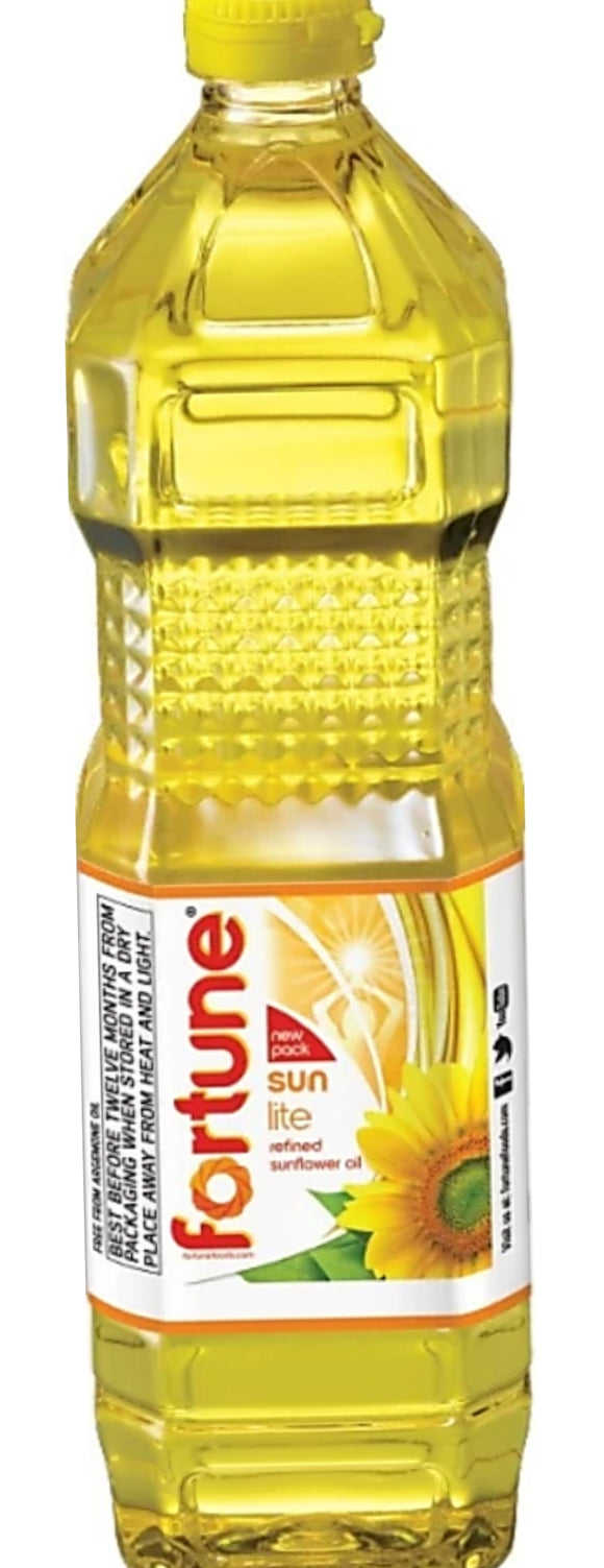 FORTUNE SUNFLOWER OIL 1L – Fine India Grocers