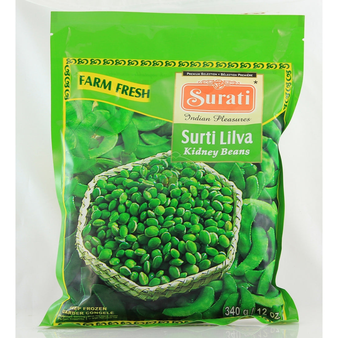 Surati Frozen Surti Lilva 300g – Fine India Grocers