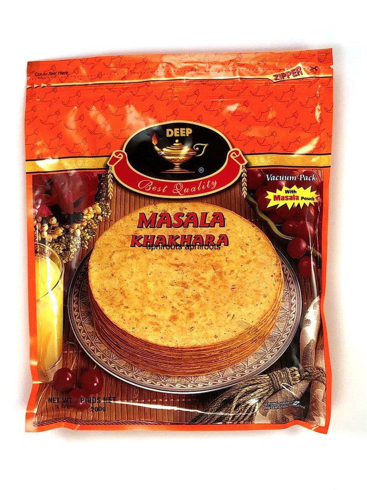 Deep Masala Khakhra 200gm – Fine India Grocers