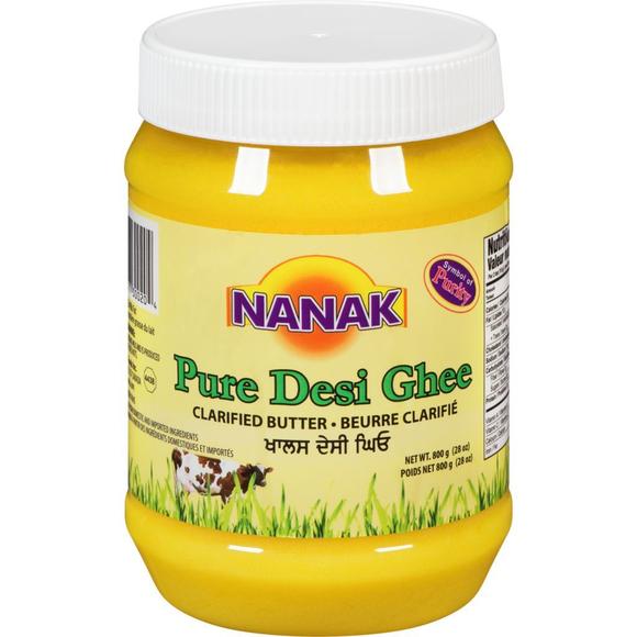 Nanak Pure Desi Cow Ghee 800gm – Fine India Grocers